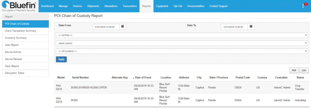 P2PE Devices & PCI-Validated P2PE Solutions by Bluefin