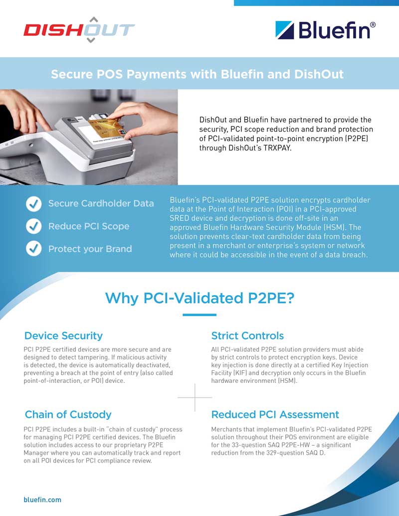 Education Bluefin Assets | Payment and data security resources