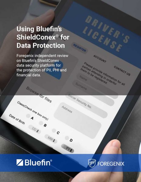 Using Bluefin’s ShieldConex® for Data Protection - Bluefin